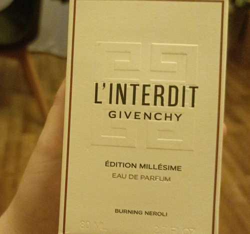 Givenchy L'interdit Burning neroli