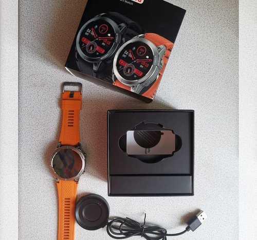 Смарт часы Zeblaze stratos 3 с GPS