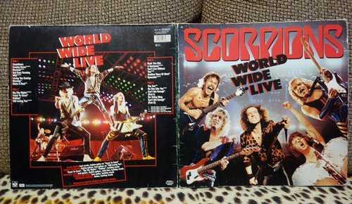 2LP Scorpions-World Wide Live отслушан