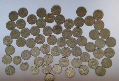 Монеты 1,2,5,10 рублей(юбилейные)