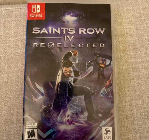 Картридж Saints Row IV для Nintendo Switch