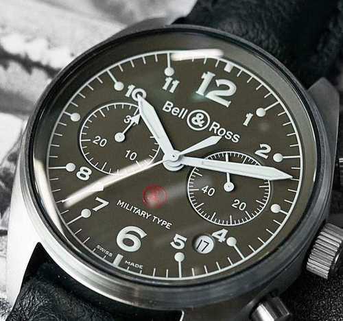 Часы мужские Bell & Ross Vintage 126 Military Type