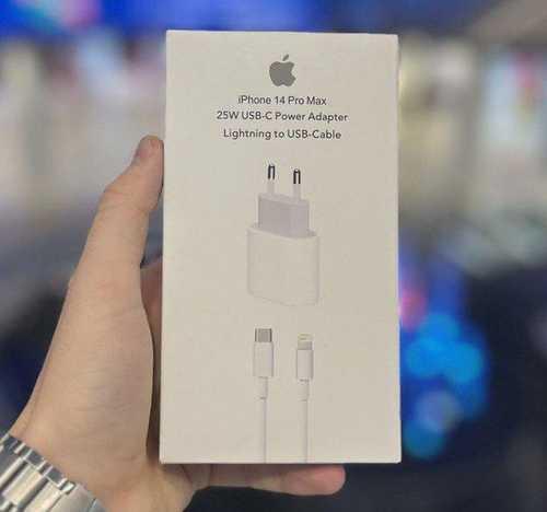 Комплект быстрой зарядки 25W (USB-C на Лайтинг)