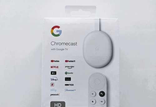 Google Chromecast HD c Google TV новый