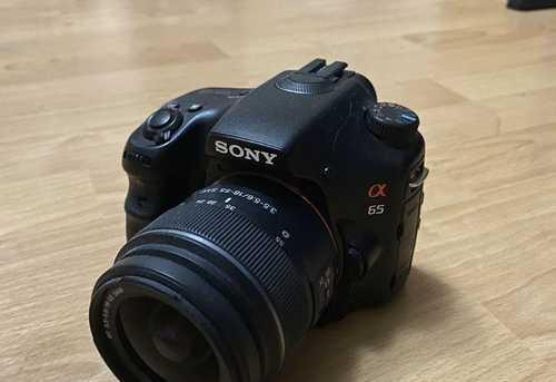 Зеркальный фотоаппарат sony a65