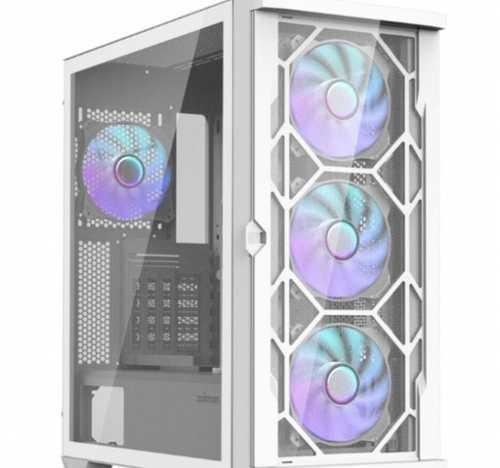 Корпус ATX Miditower Zalman Z10 Duo White #388947