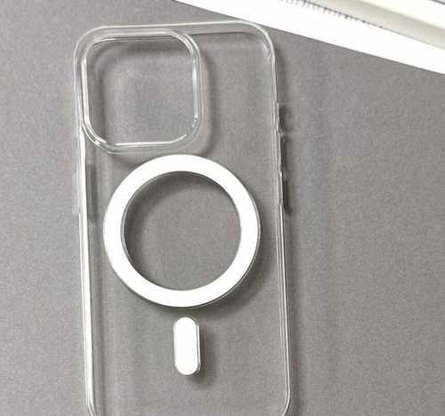 Чехол на iPhone 15 Pro Clear Case Magsafe