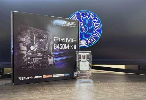 AMD Ryzen 5 5500 + Asus Prime B450M-K II (New)