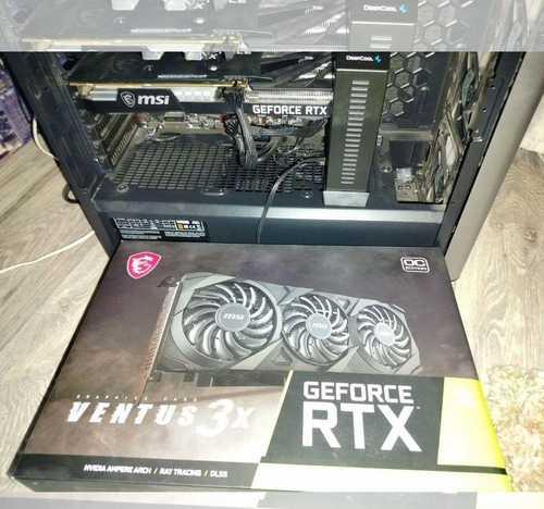 Видеокарта MSI GeForce RTX 3060 ventus 3X OC 12G