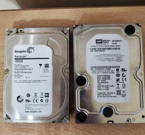 Жесткие диски hdd 1Тб