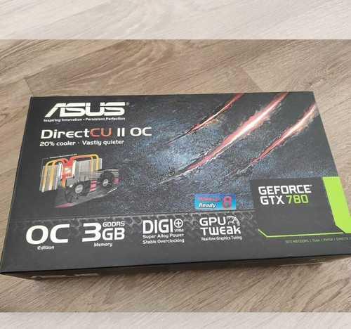 Asus Geforce GTX 780 DirectCU ll OC 3GB gddr5