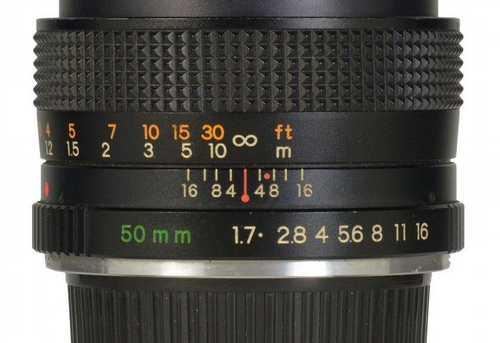 Yashica MF 50mm f/1.9 ML (Contax/Yashica) б/у