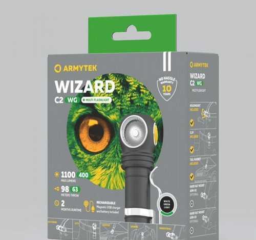 New Armytek Wizard C2 WG Magnet USB F09201