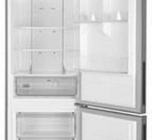 Холодильник с морозильником Hyundai CC3595FIX серы