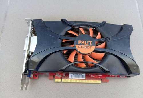 Видеокарта Palit GeForce gtx560ti 1gb