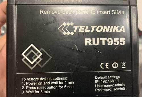 Роутер 3G/4G-WiFi Teltonika RUT955 Dual-Sim, GPS