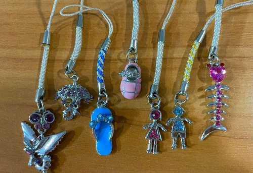 Брелоки со стразами