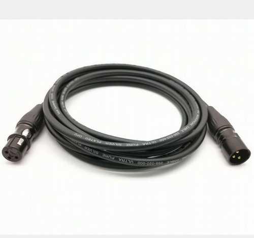 G1-XLR-M-F-0400-0 Кабель микрофонный XLR-M-F, 4м, ZZcable