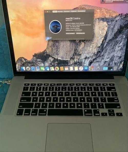 Apple MacBook Pro 15 2015 16/256