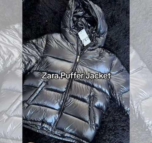 Пуховик Zara moncler puffer jacket