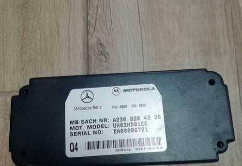 Блок управления телефоном Mercedes-Benz W203
