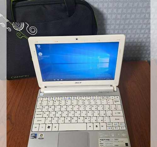 Ноутбук acer aspire one D257 10' белый