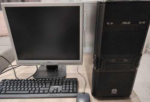 Компьютер (4х3,8 ггц, озу 16 Гб, SSD 256 Гб)