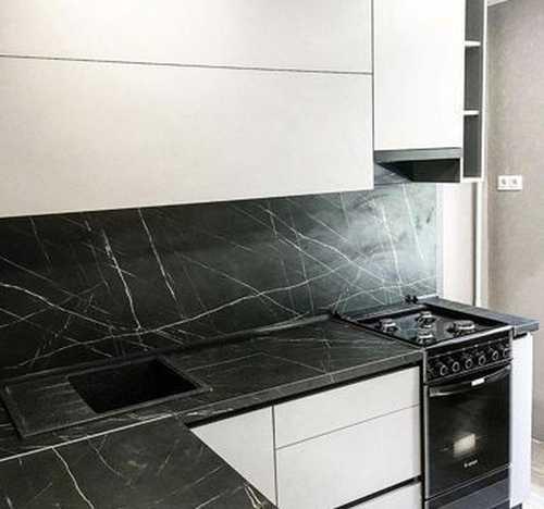 Кухня White Marble от производителя kitmake