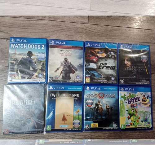 Игры на sony playstation 4