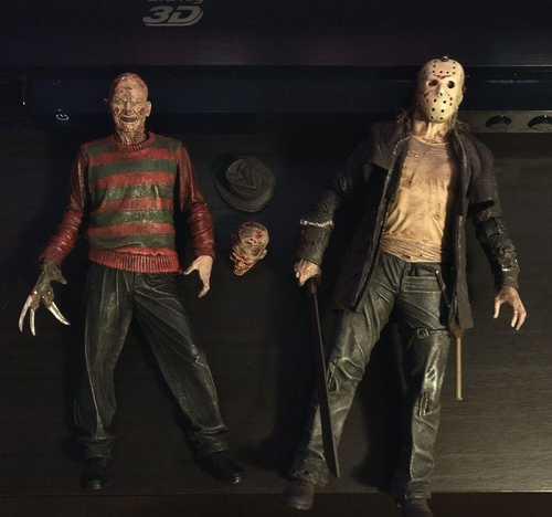 Neca фигурки Freddy krueger, jason