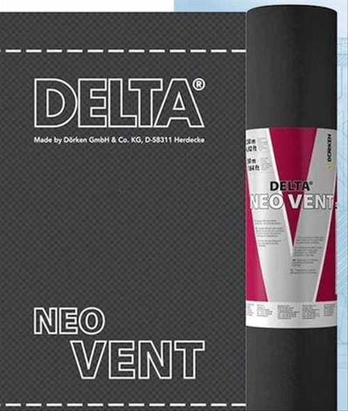 Диффузионная мембрана Delta-Neo Vent (1.5 х 50 м)