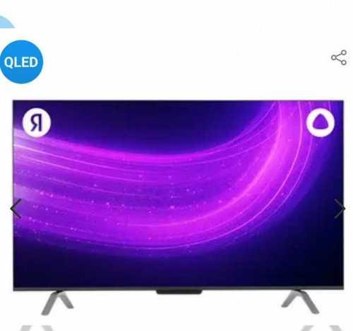 55" (139 см) LED-телевизор Яндекс тв Про с Алисой