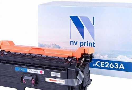 CE263A картридж совместимый пурпурный "NV-Print"