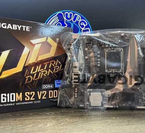 Intel Core i3 12100F + Gigabyte H610M S2 V2 (New)
