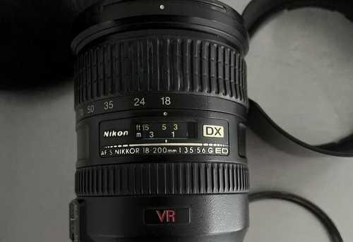 Объектив Nikon DX 18-200 mm VR