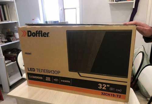 Телевизор doffler 32ch15-t2 бу