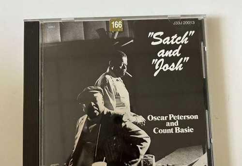 Oscar Peterson Count Basie "Satch & Josh" CD Japan
