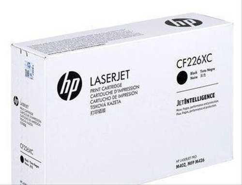 HP CF226XC картридж черный (аккуратно открытый)