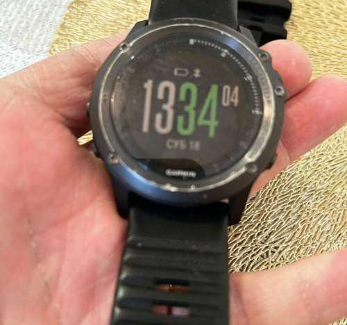 Часы garmin fenix 3 HR sapphire