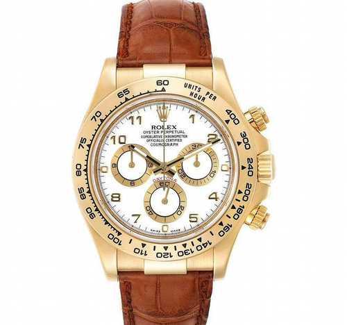 Часы Rolex Daytona Cosmograph Zenith Yellow Gold 40mm