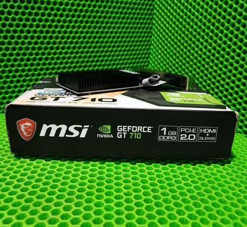 Видеокарта MSI Nvidia Geforce GT 710 (1гб)
