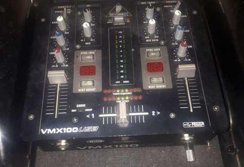 Микшерный пульт behringer vmx 100