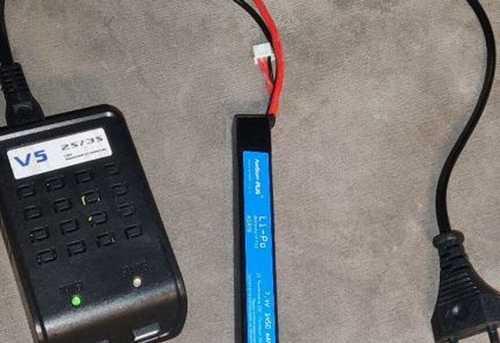 Аккумулятор и зарядка для привода lipo