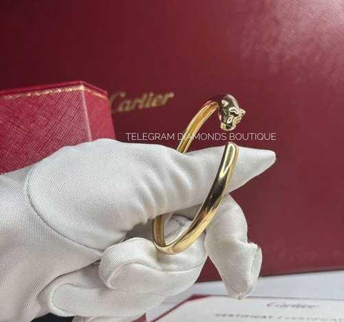 Браслет cartier panthere желтое золото 750