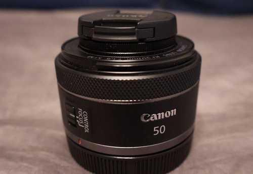 Объектив Canon RF 50mm 1.8 STM