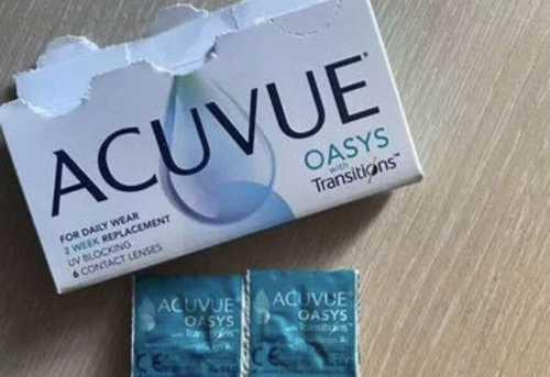 Линзы контактные acuvue oasys -5