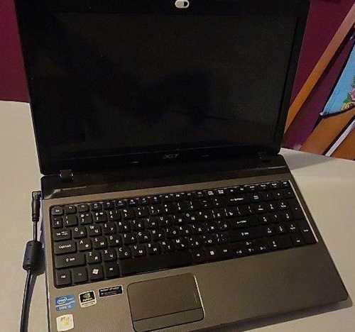 Ноутбук acer aspire 5750g