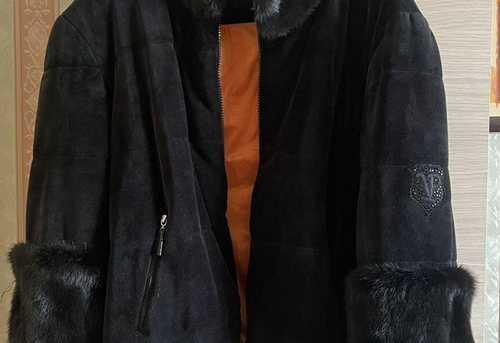Дубленка (куртка) с натуральным мехом