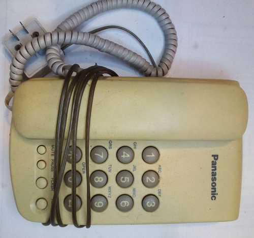 Телефон стационарный panasonic