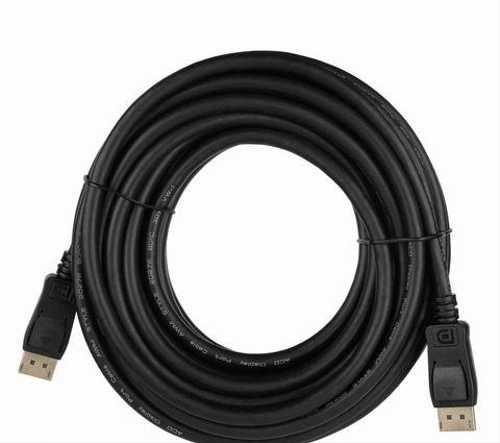 Кабель ACD-ddpm4-10M DisplayPort 1.4, Golden Plate